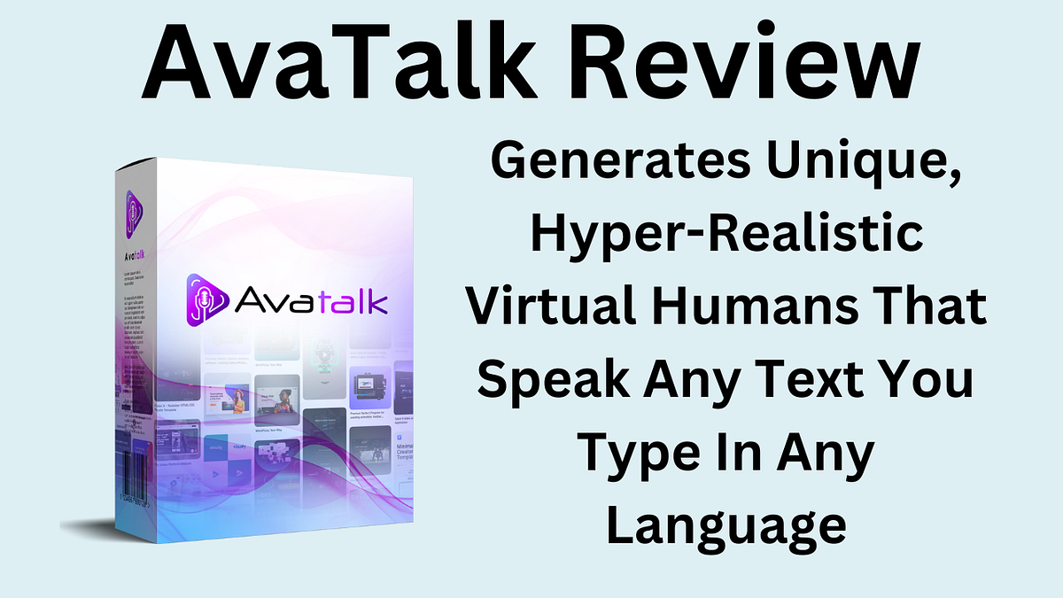 AvaTalk Review — Generates Unique, Hyper-Realistic Virtual Humans That ...