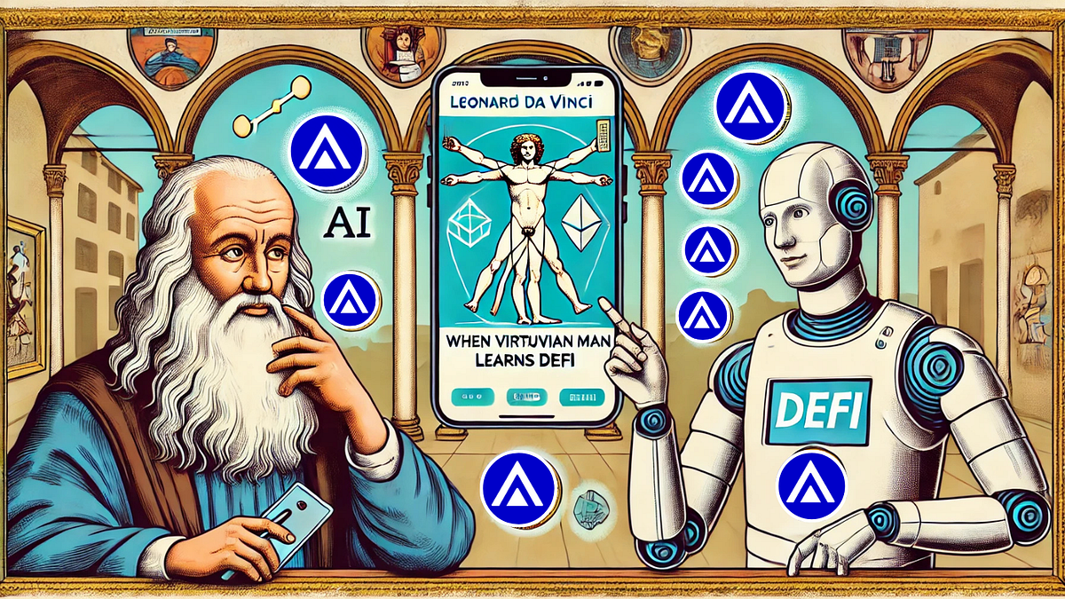 Leonardo da Vinci Meets AI Vinci: When Vitruvian Man Learns DeFi | by ...