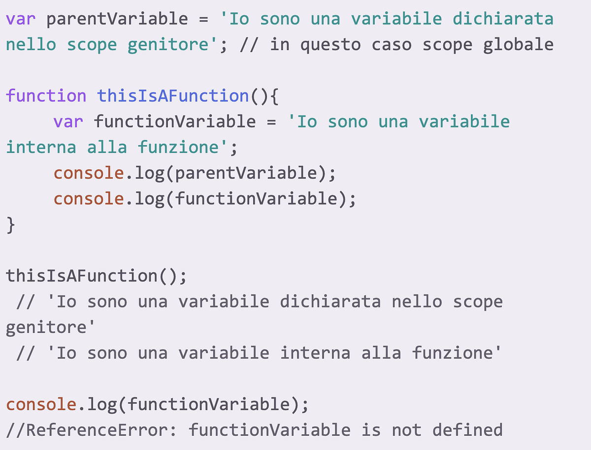 Appunti Javascript per non Anglofoni | by Chiara Passaro | Medium