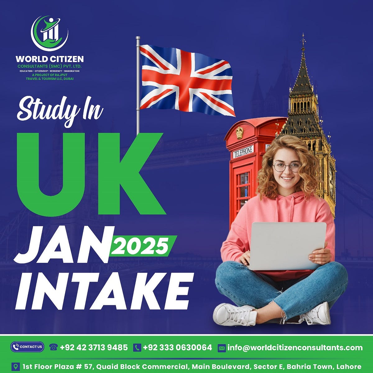 UK Student Visa January Intake 2025 | by World Citizen Consultants ...