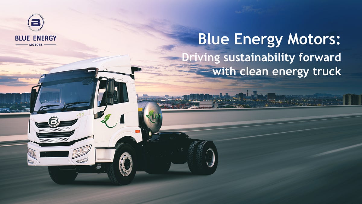Blue Energy Motors: Driving sustainability forward with clean energy ...