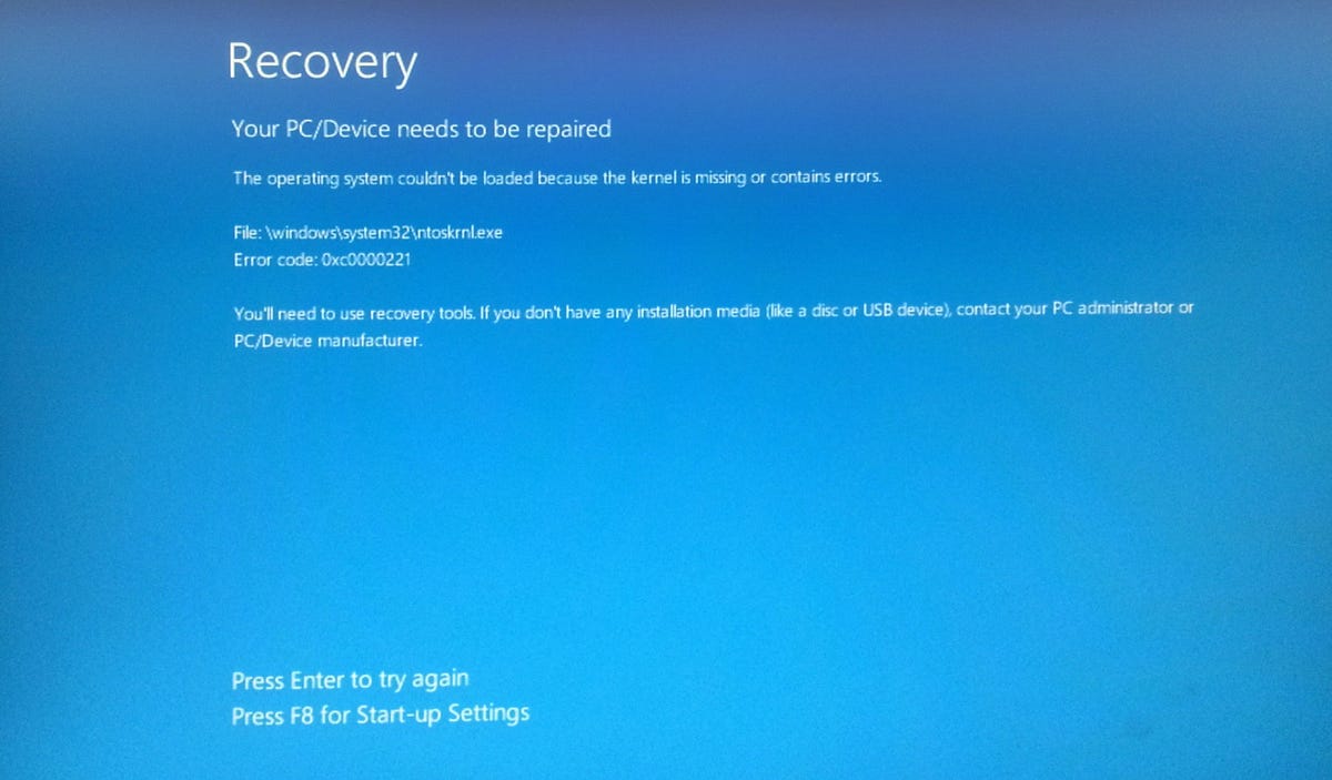 Fresh Windows 11 installation and ntoskrnl.exe missing or corrupted ...