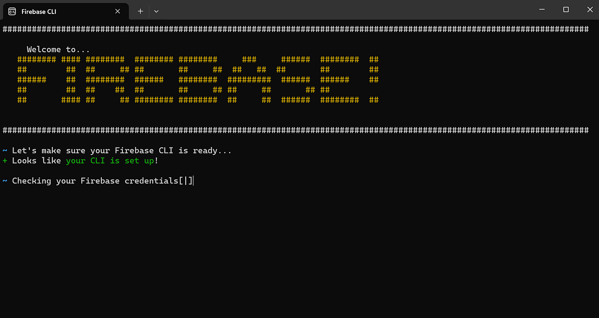Flutter Connect Firebase CLI On Windows | by kiki bahrul | Medium
