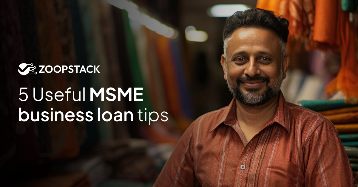 What is MSME loan? | ZOOP.ONE