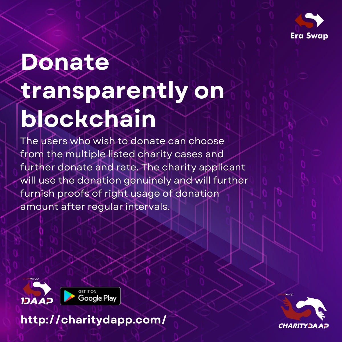 Donate Transparently On Blockchain The users who wish to donate can ...
