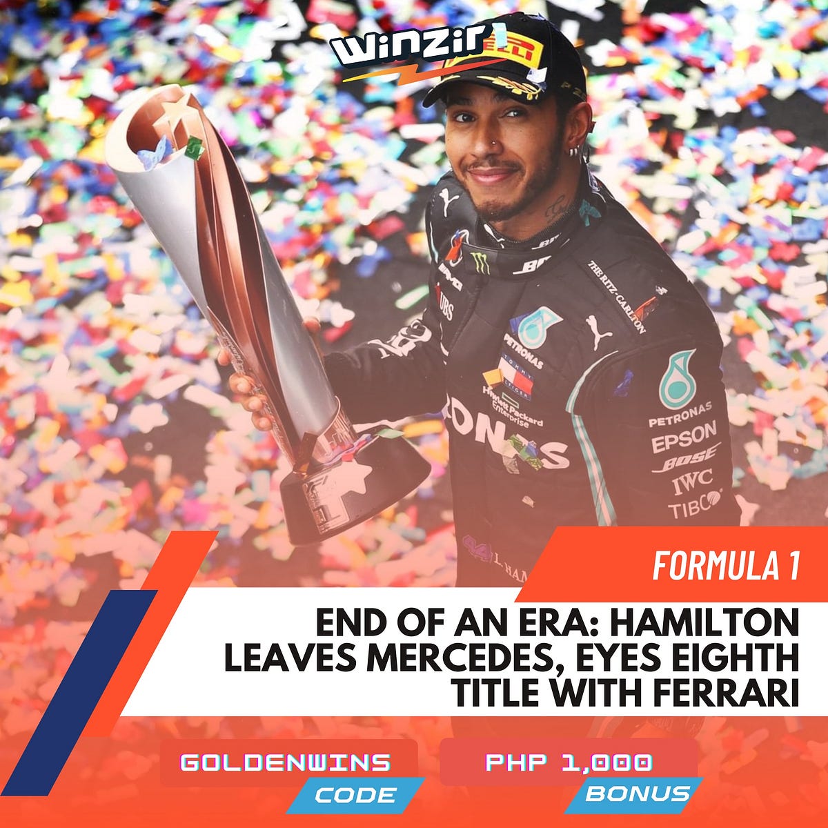 Lewis Hamilton in Shock Move: Joins Ferrari, Replaces Sainz for 2025 ...
