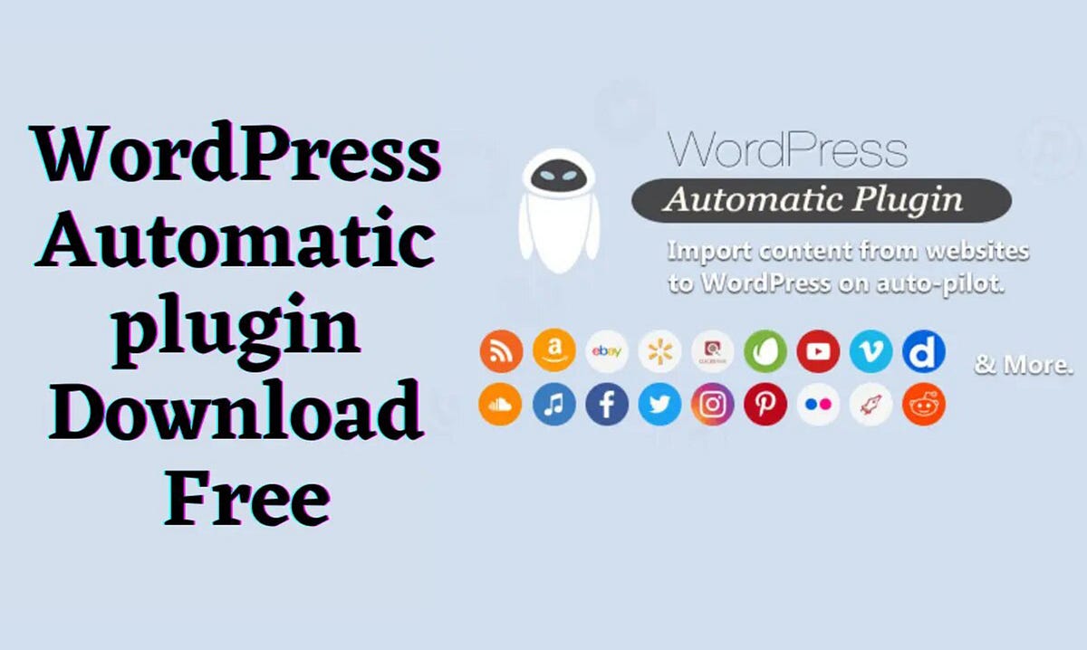 WordPress Automatic WordPress Plugin Free Download | by Ocean of free | Medium