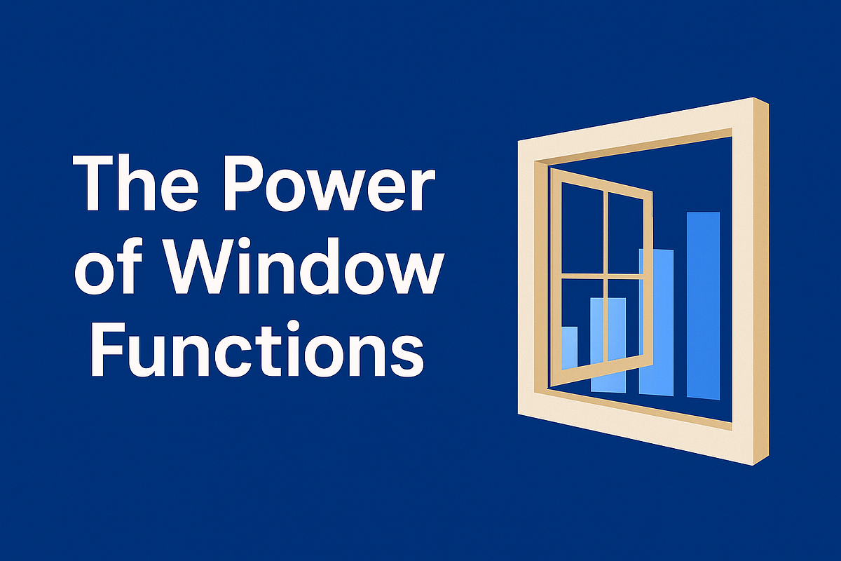 The Power of Window Functions for Analytics | by Ankur Gupta | Medium