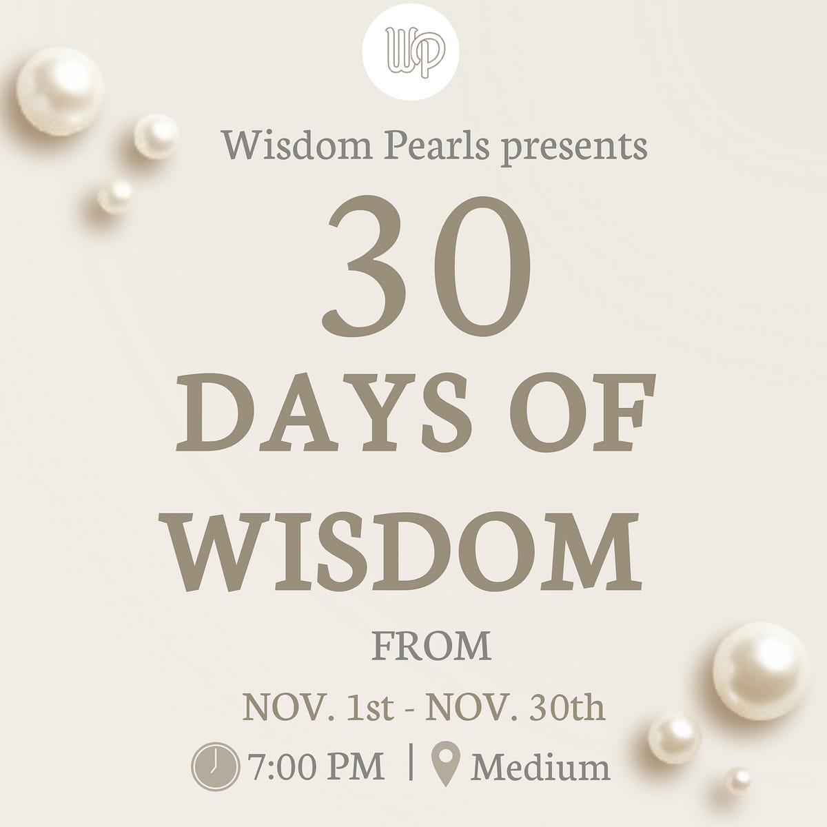 Day 9 The Life of being Set Apart!. | by Wisdom Pearls | Nov, 2025 | Medium
