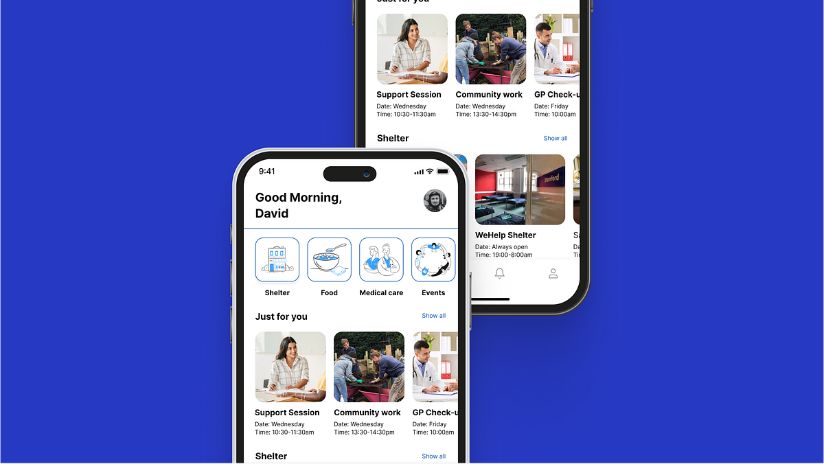 Homeless Aid App. Timeline: 5 weeks | by Khader Kasim | Medium