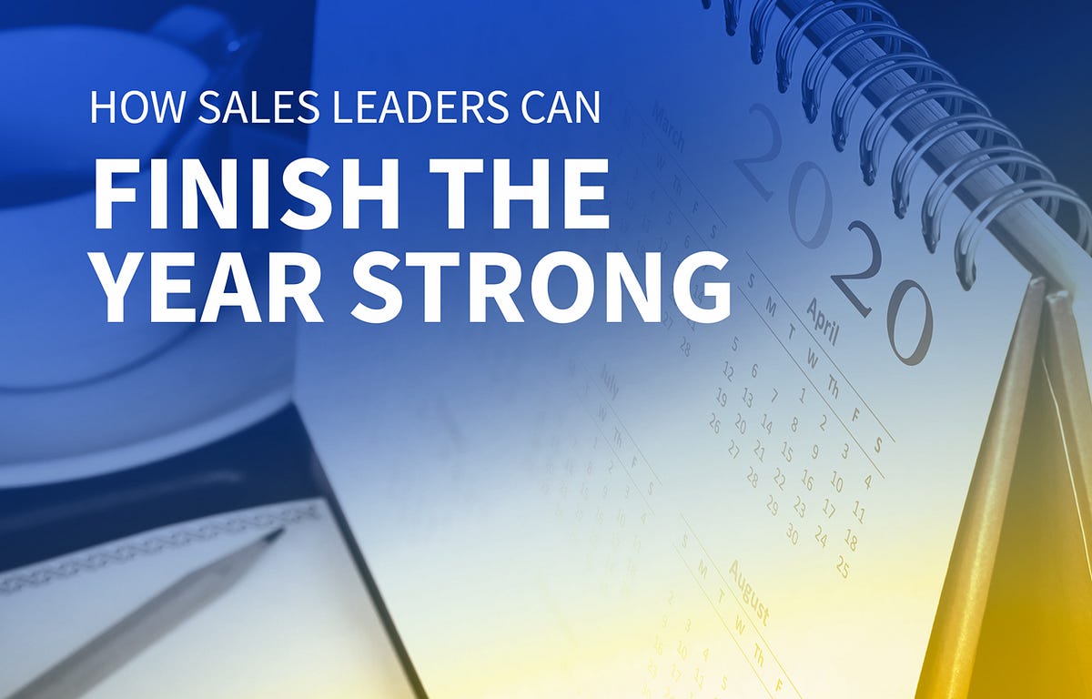 How Sales Leaders Can Finish the Year Strong | by Growthonics | Medium