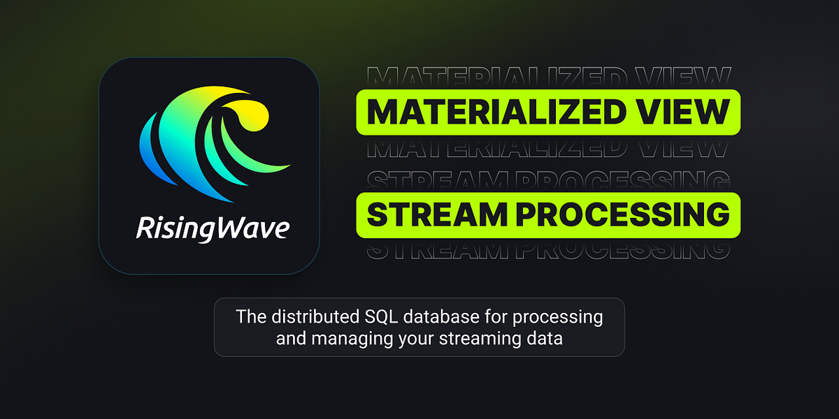 Data Engineering Zoomcamp week 6: RisingWave workshop | by Nevenka Lukic | Medium
