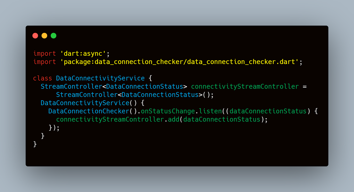 Network-Aware Flutter Application using Data Connection Checker and overlay_support | by Owumi ...
