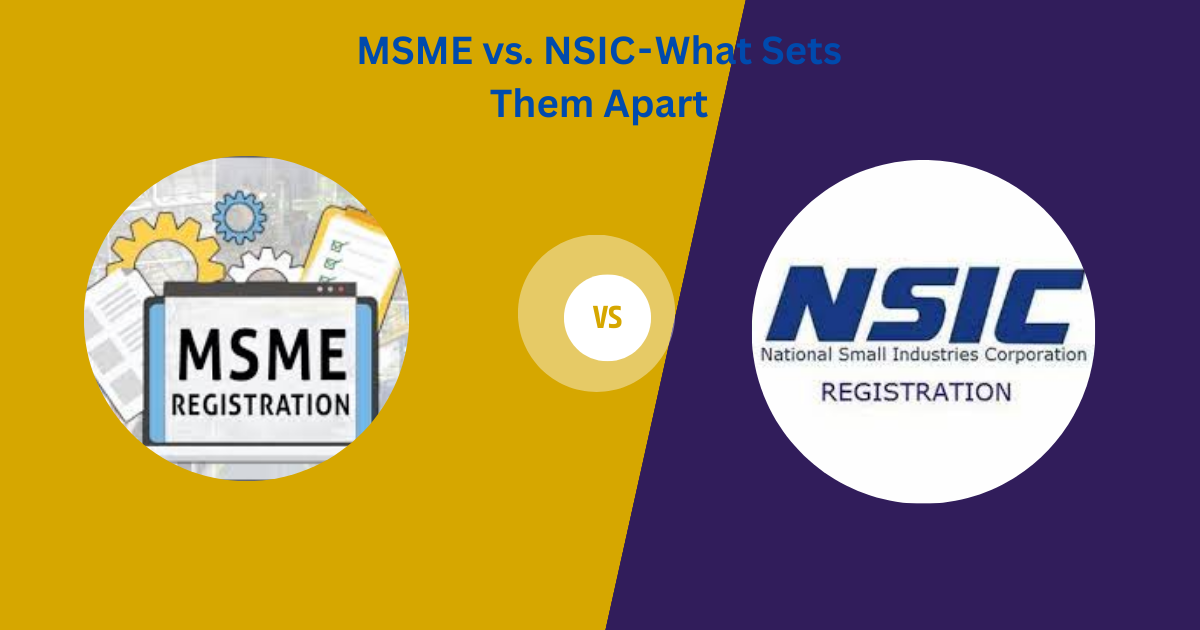MSME vs. NSIC — What Sets Them Apart | by SomyaCorpseed | Medium