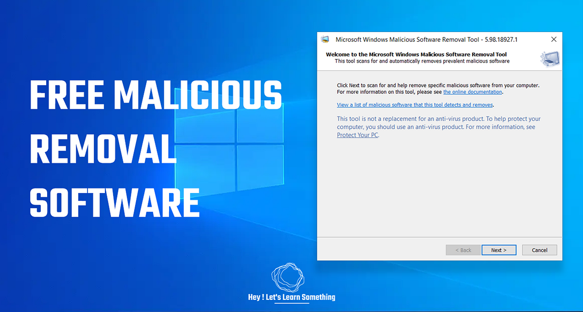 Did you know that windows have a built-in Free Malicious scanner? | by ...