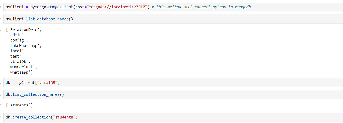 Python: Connect MongoDB - Bhupesh Choudhary - Medium