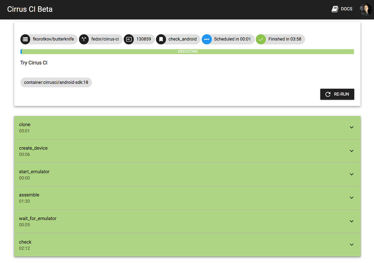 Speeding up Android builds with Cirrus CI | by Fedor Korotkov ...