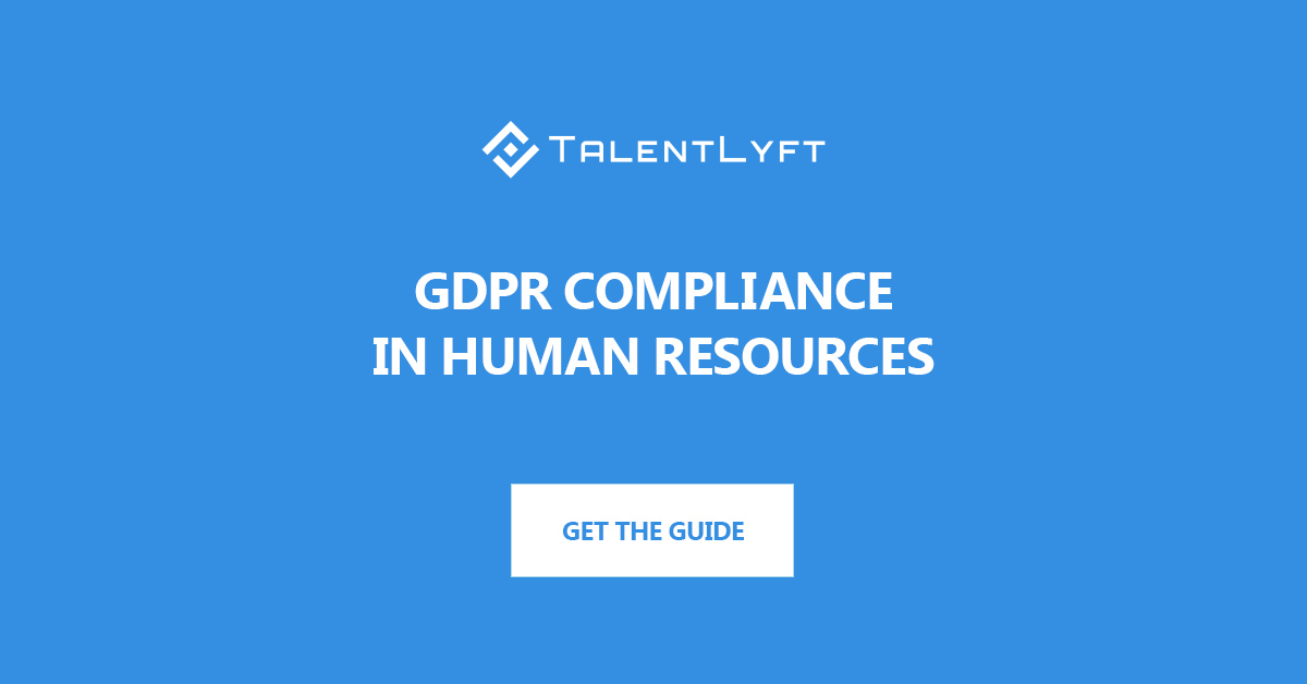 GDPR Compliance in Human Resources | by Kristina Martic | HR Blog ...