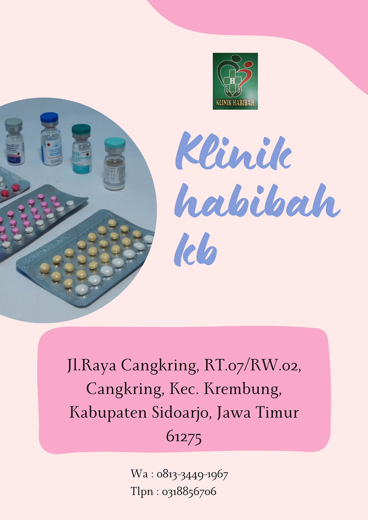 KUALITAS TERBAIK, wa 0813-3449-1967, Melayani KB Steril Klinik Habibah Krembung KLIK https://wa ...