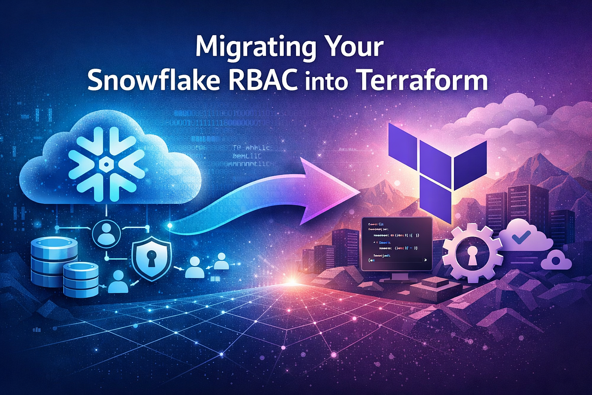 Migrating Your Snowflake RBAC into Terraform | by Tom Sarpi | Medium