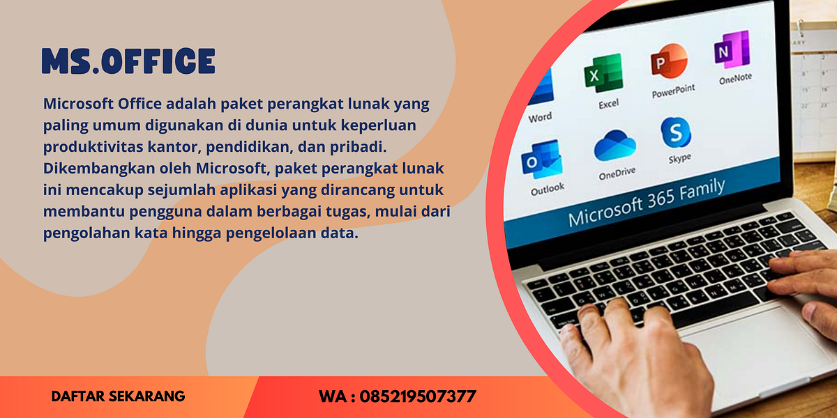 085219507377 (WA) Training Ms.Office Untuk Pemula Areta Training Center ...