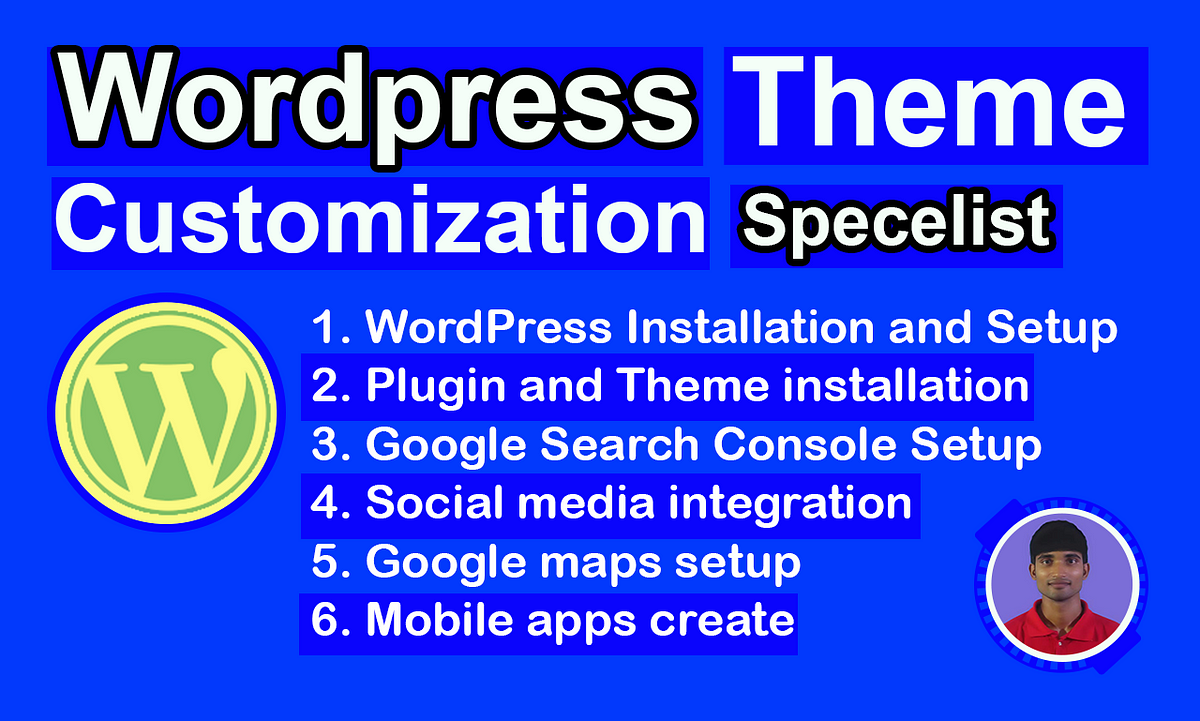 Wordpress Theme Customization I Will Create Wordpress Website Design… By Spparvej Medium