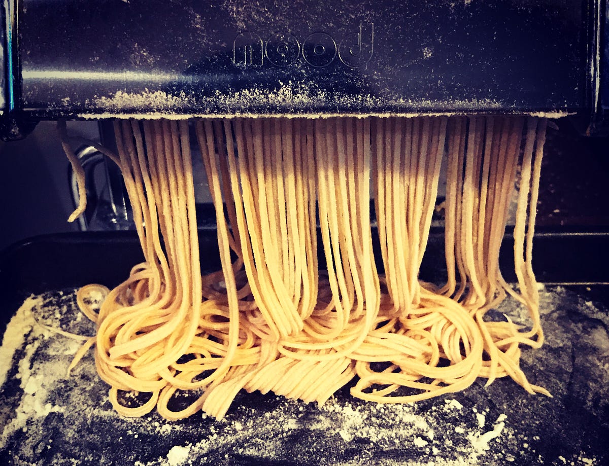 Doing something new every week in 2017 #2: Using a pasta machine | by ...
