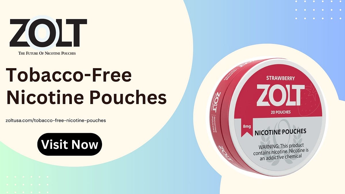 Tobacco-Free Nicotine Pouches in the USA: What You Need to Know | by ...