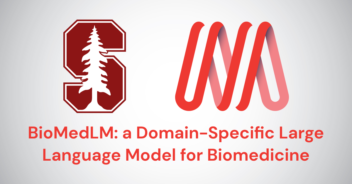 BioMedLM: a Domain-Specific Large Language Model for Biomedical Text ...