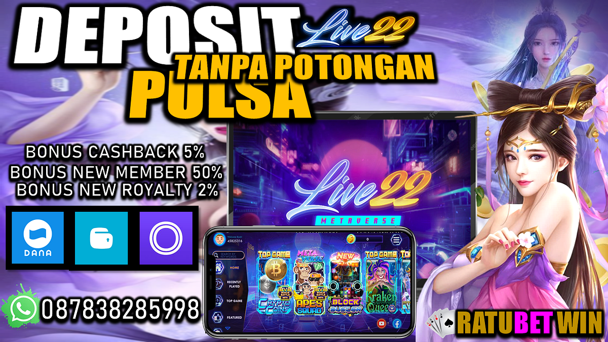 DAFTAR LIVE22 RATUBETWIN. Agen RATUBETWIN telah menyediakan situs… | by slot gacor | Sep, 2023 ...