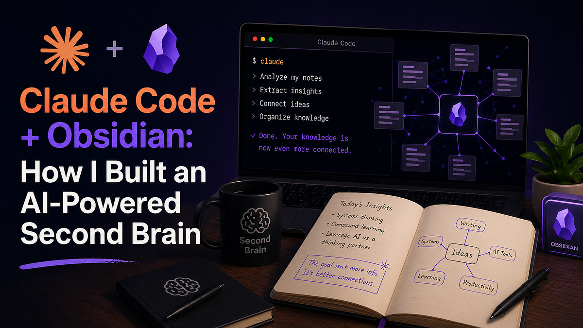 Claude Code + Obsidian: How I Built an AI-Powered Second Brain | by ...