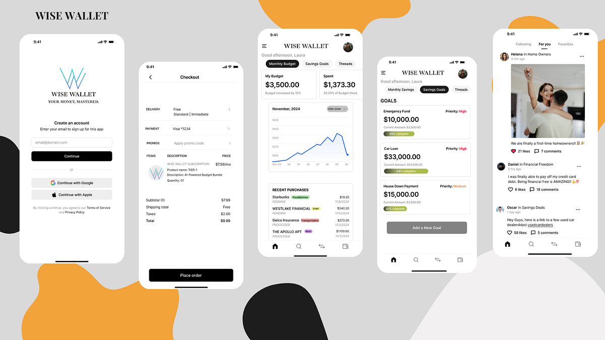 Case Study: Using Generative AI to create a UX/UI Budgeting App | by ...