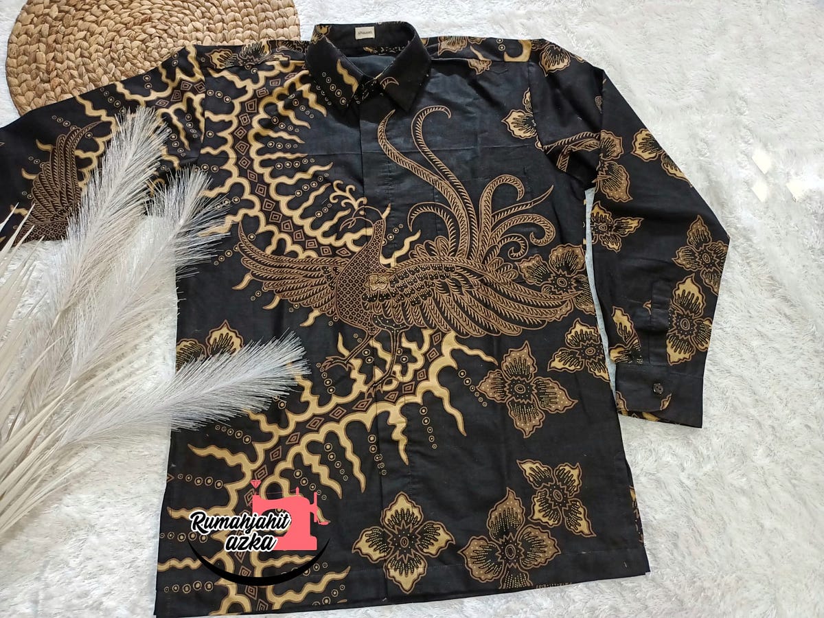Kemeja Batik Modern by Rumah Jahit Azka - Rumah Jahit Azka - Medium