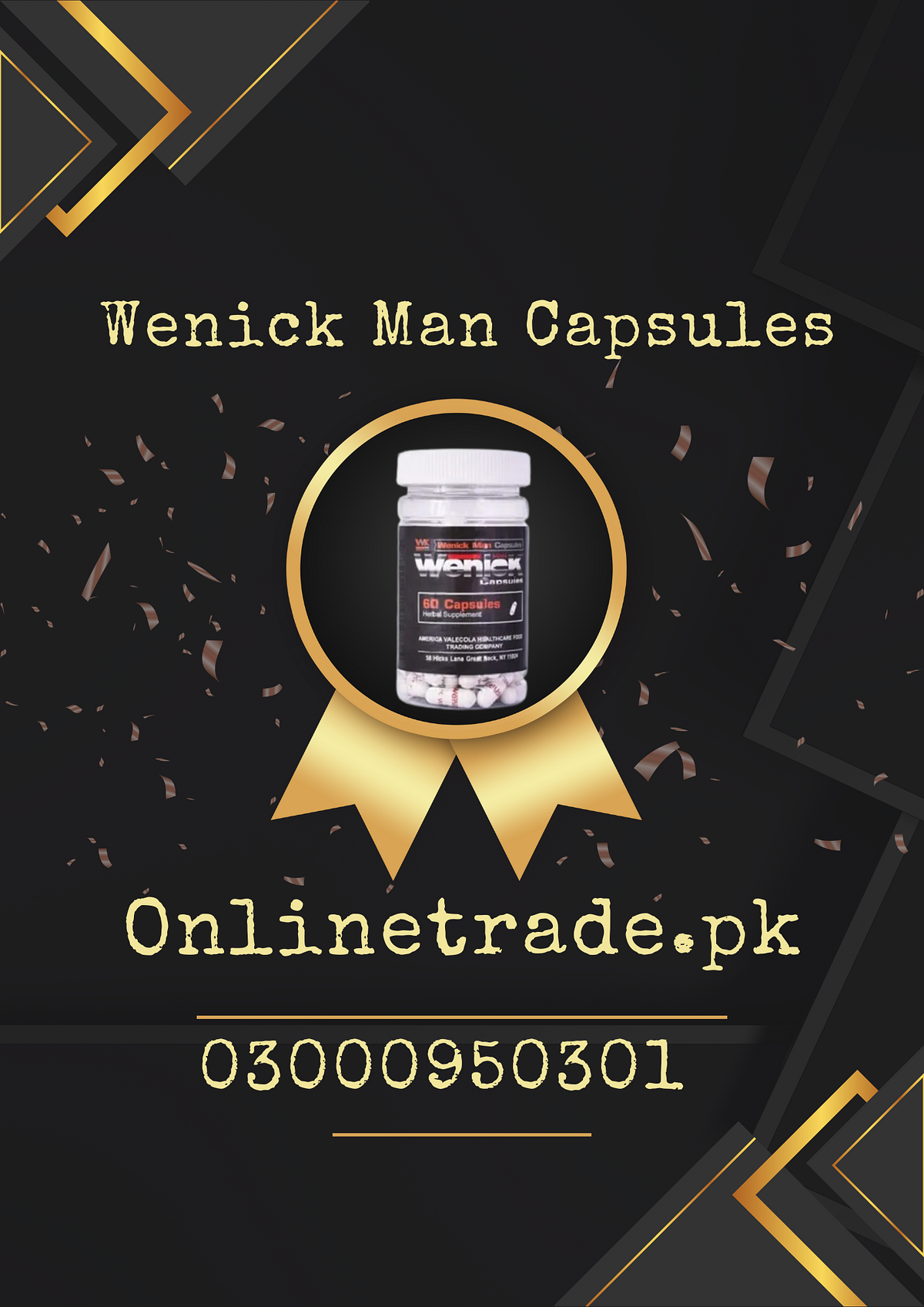 Wenick Man Capsules in Karachi 03000950301 | by onlinetrade. pk | Dec ...
