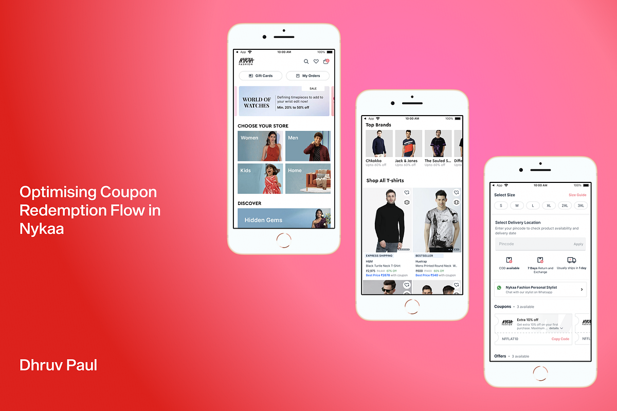 Revamping Nykaa’s Flow: A Case Study on Evaluating & Improving Coupon Redemption Flow | by Dhruv ...