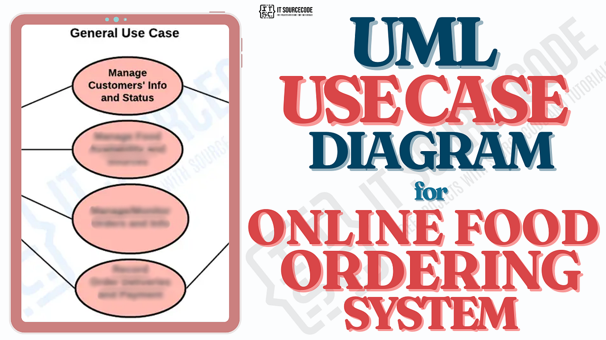 Use Case Diagram for Online Food Ordering System | UML | by JOKEN ...