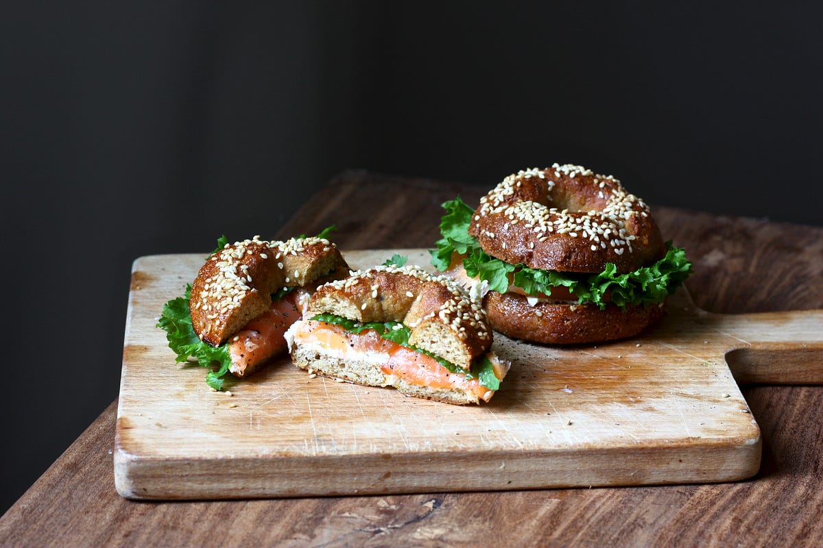 Bagels. Best friends with smoked salmon and… | by Rachel Lett | Span ...