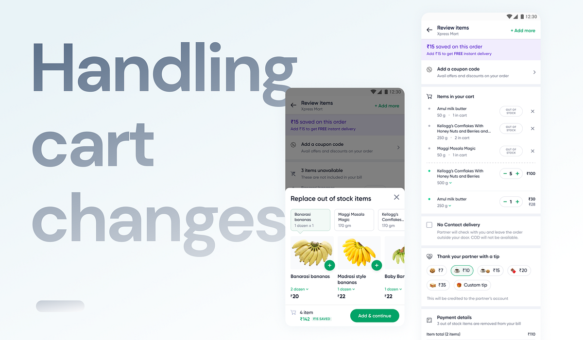 Designing for cart changes on checkout page | Muzli - Design Inspiration