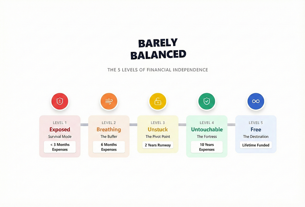 The 5 Levels of Financial Independence | Medium