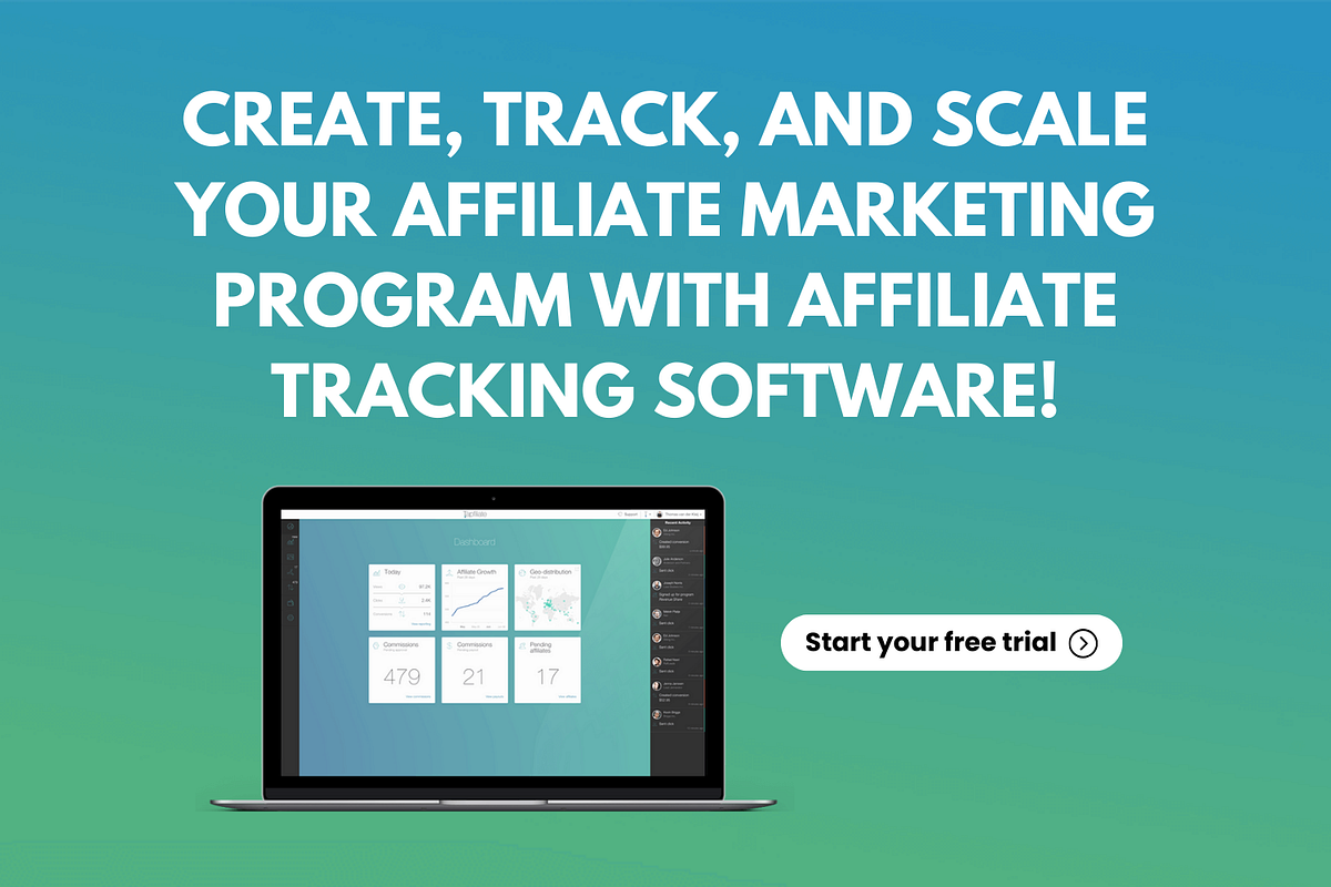 Create, track, and scale your affiliate marketing program with ...
