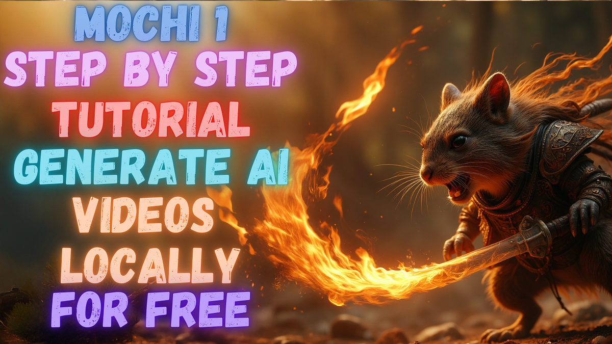 Genmo Mochi 1 — SOTA Video Generation Model — Full Tutorial With ...