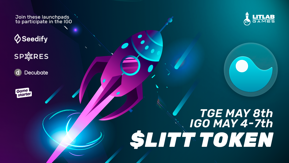 $LITT to be released: TGE on May 8th 2023 | by LitLab Games | Medium