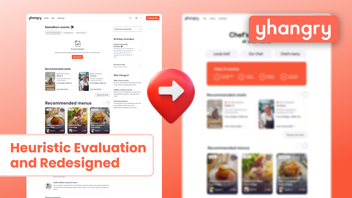 Yhangry Heuristics Evaluation & Redesign by Kamalika Basu (Part 2) | by Kamalika Basu | Medium