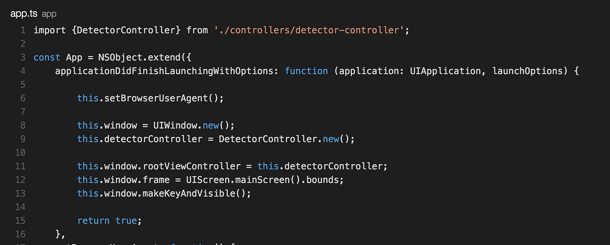 Accessing native iOS APIs from JavaScript, via NativeScript | by ...