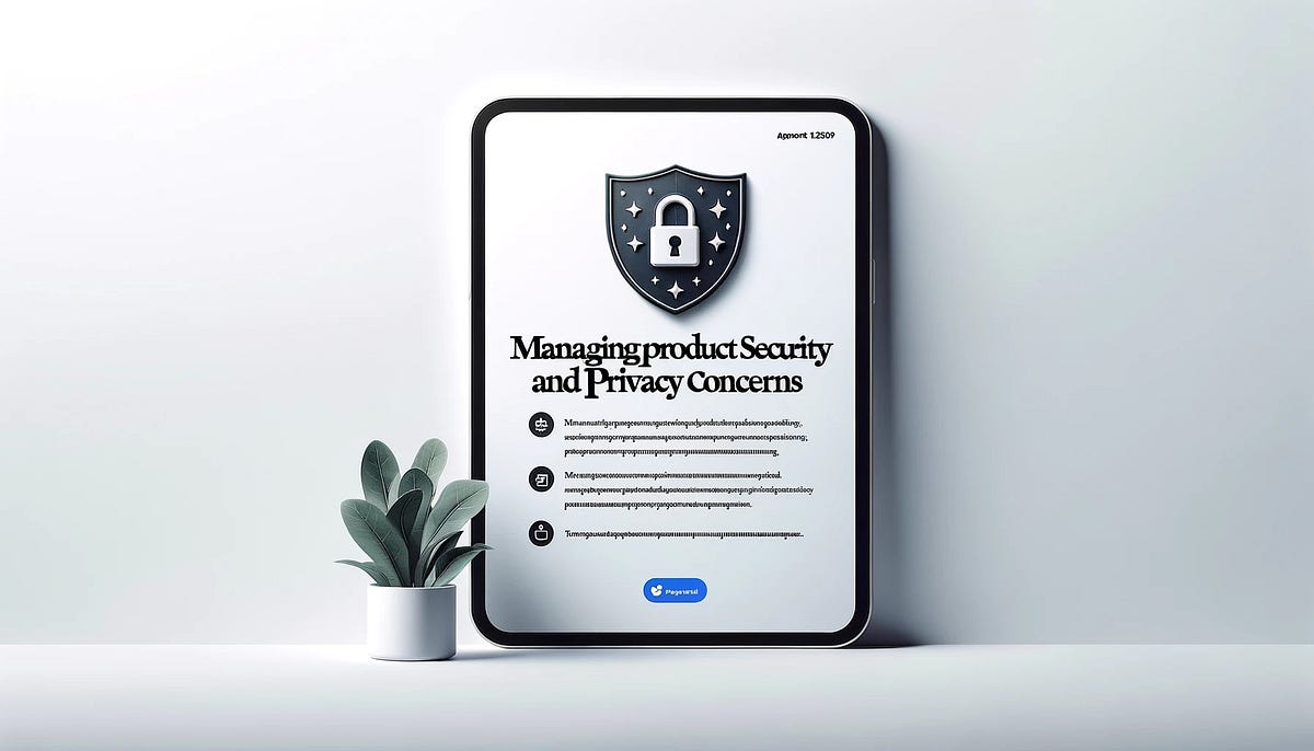 Managing Product Security and Privacy Concerns : A Priority for ...