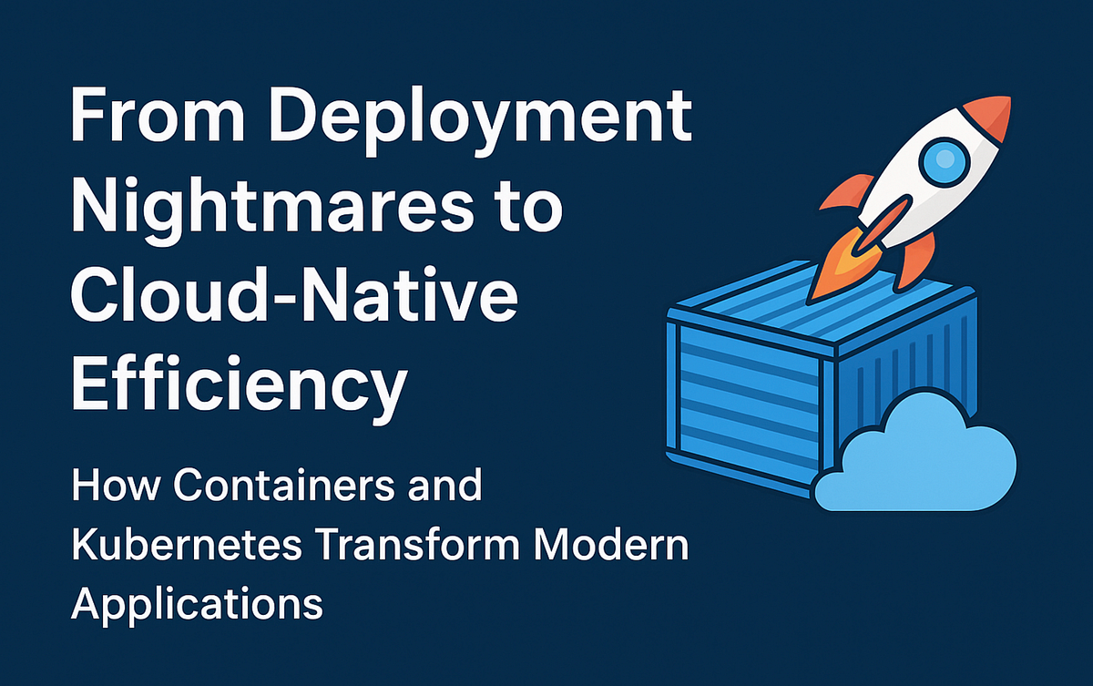 🚀 From Deployment Nightmares to Cloud-Native Efficiency: How Containers ...