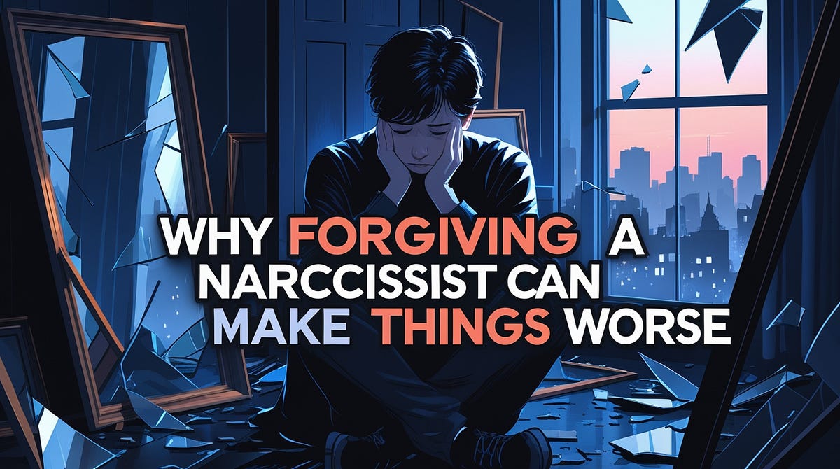 Why Forgiving a Narcissist Can Make Things Worse | by Huzaifa Awan | Be Open - Writers & Readers ...