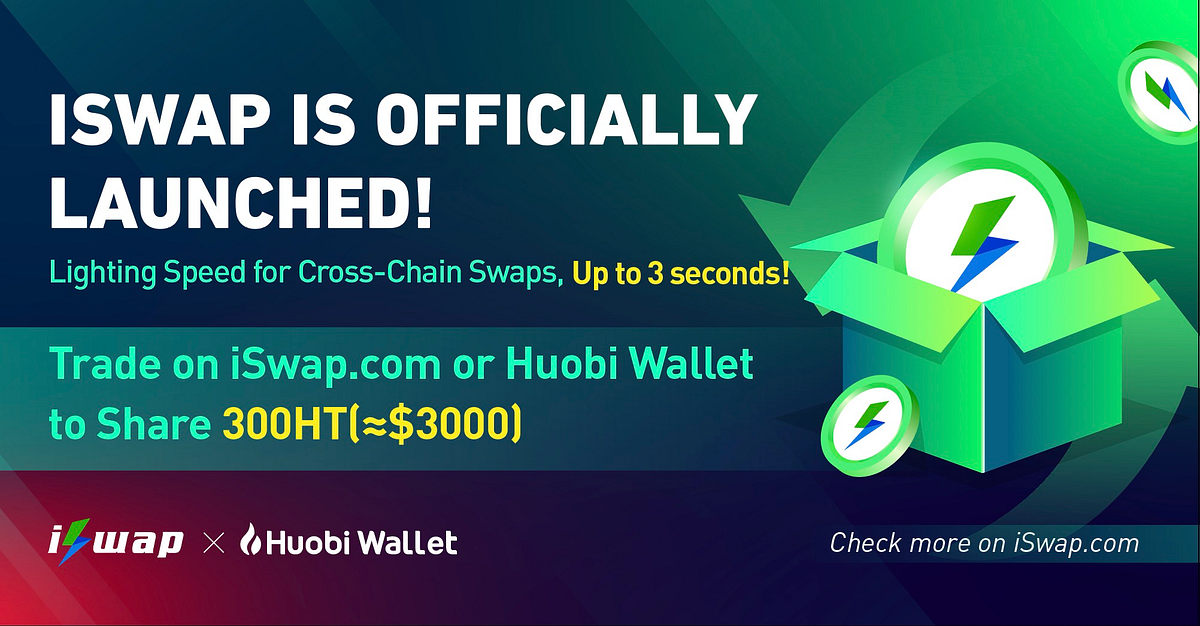 iSwap, Trade and Share AirDrop 300HT(≈$3000) | by iSwap | Medium