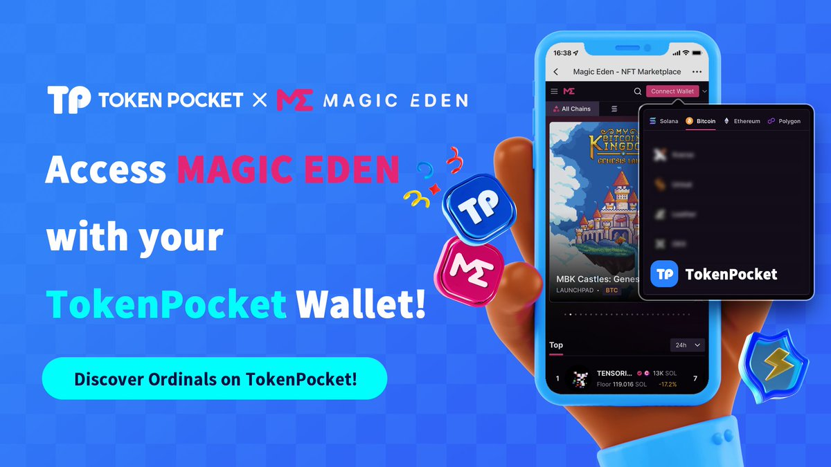 ¡MagicEden ahora es totalmente compatible con el inicio de sesión de TokenPocket - NakOprt - Medium