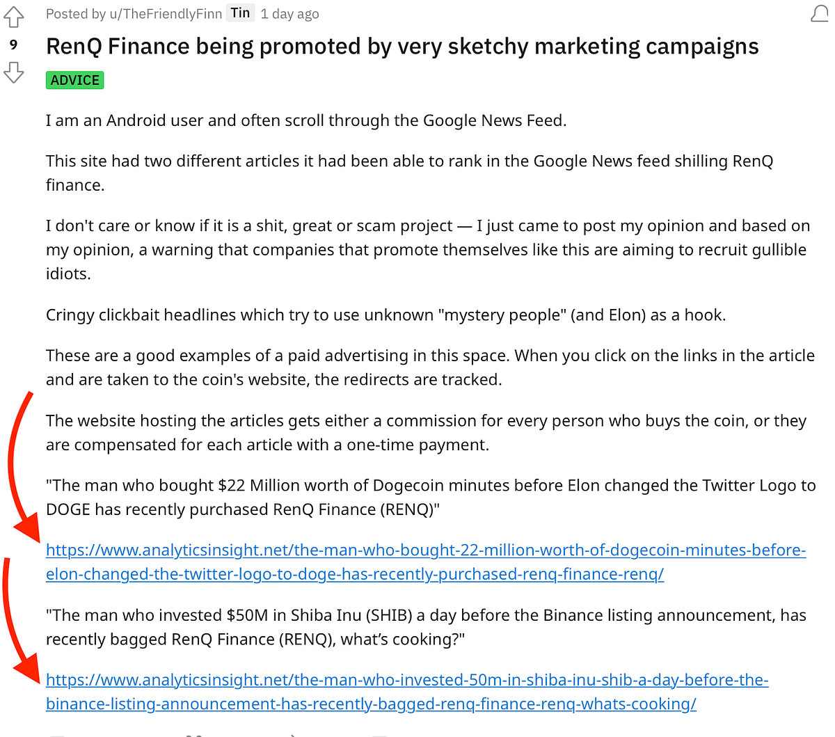 Follow Up: RENQ FINANCE IS A SCAM *WARNING*Wallet tracking Update | by HarrisonHart | Medium